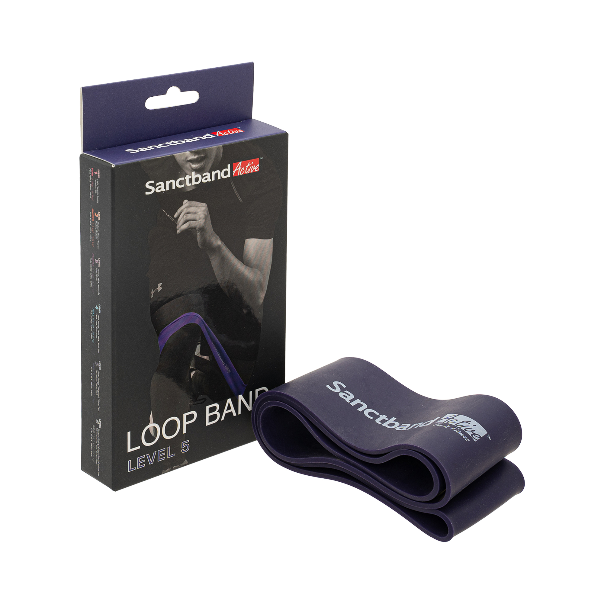 Sanctband Active Loop Band Level 5 – Violet – Toko Fisioterapi